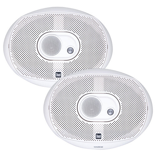 Dual Electronics - 6" x 9" 3-Way Speakers - DMS369