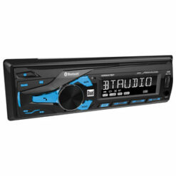 Dual XRM47BT Single DIN Car Stereo with Bluetooth